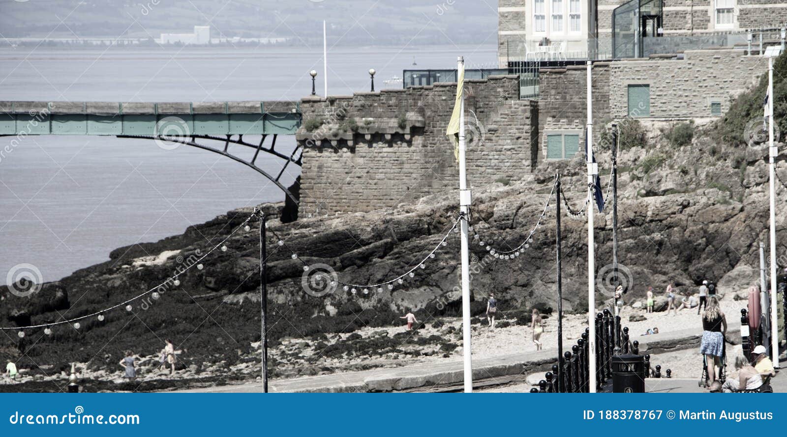 Clevedon Seafront stock image. Image of clevedon, ocean - 188378767