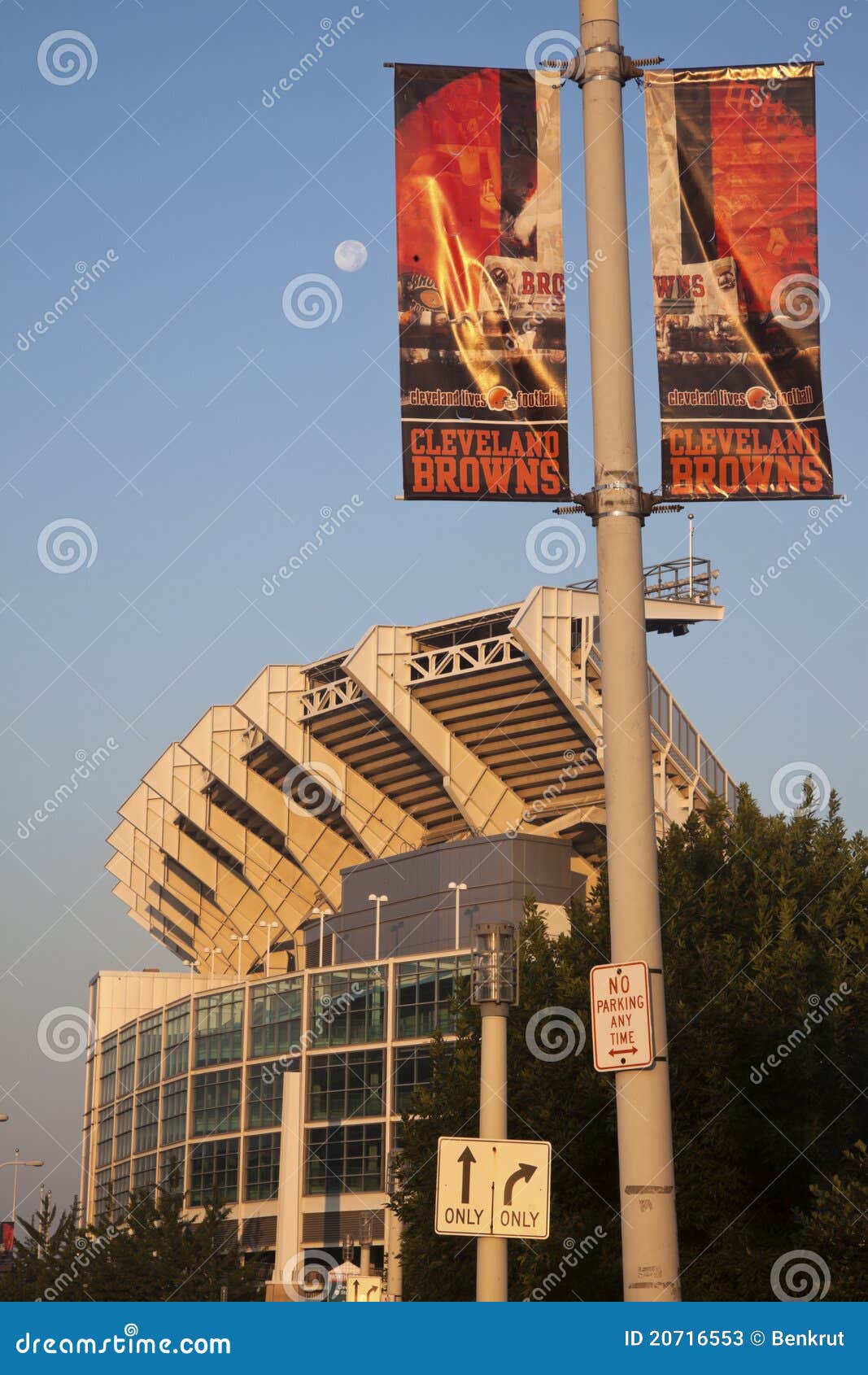 Cleveland Browns banner editorial stock photo. Image of american - 20716553