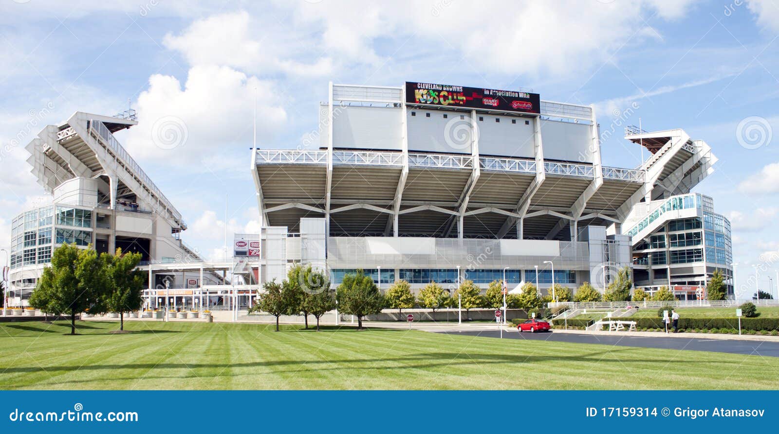 Cleveland Browns stadium editorial stock image. Image of football ...