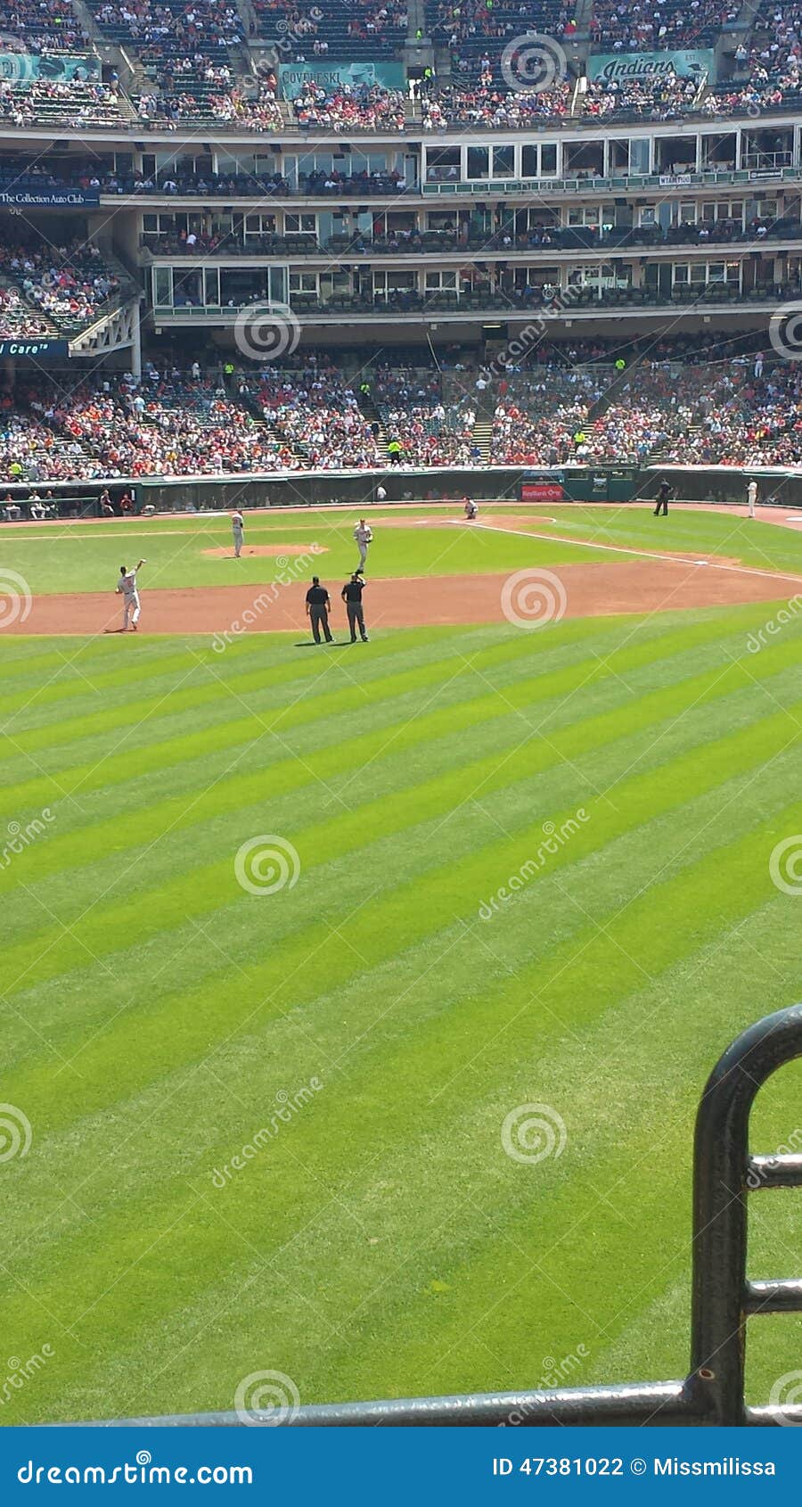 Cleveland Indians Baseball Field Editorial Photography - Image of ohio ...