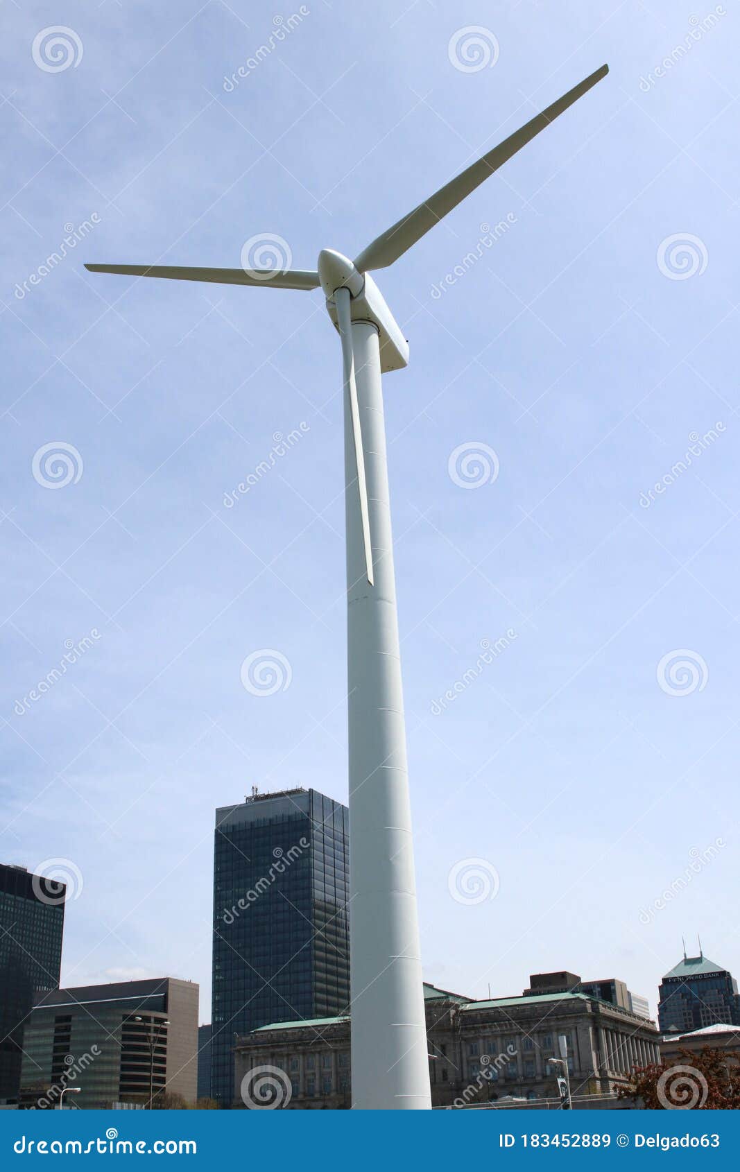 Cleveland, Ohio May 17, 2020 Turbine Energy Windmills on the Campus of ... Cleveland, Ohio May 17, 2020 Turbine Energy Windmills on the Campus of ...