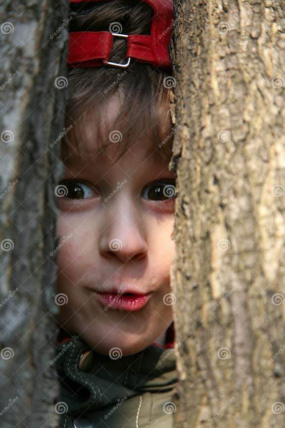 Clever artful boy stock image. Image of caucasian, curiosity - 9388749