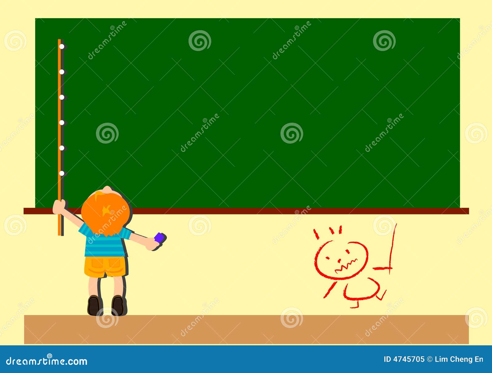 Clever Boy Cartoon Vector | CartoonDealer.com #4745705