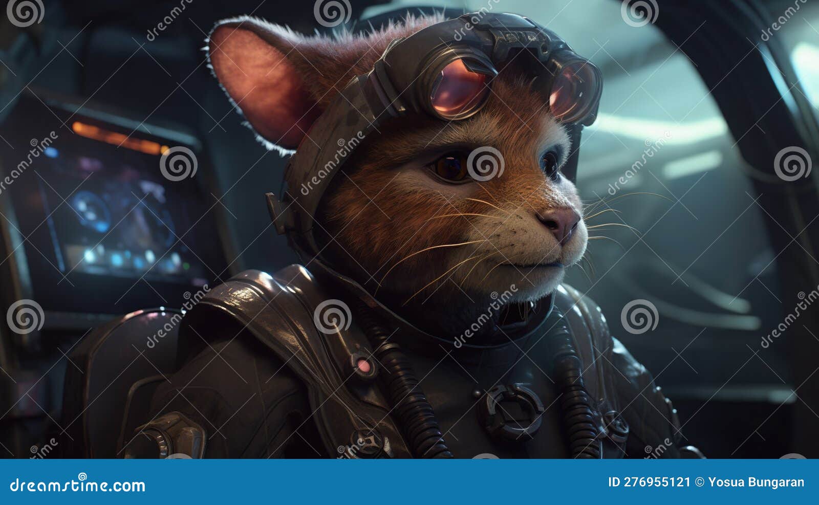 Clever Engineer Tasmanian, Digital Art Illustration, Generative AI ...