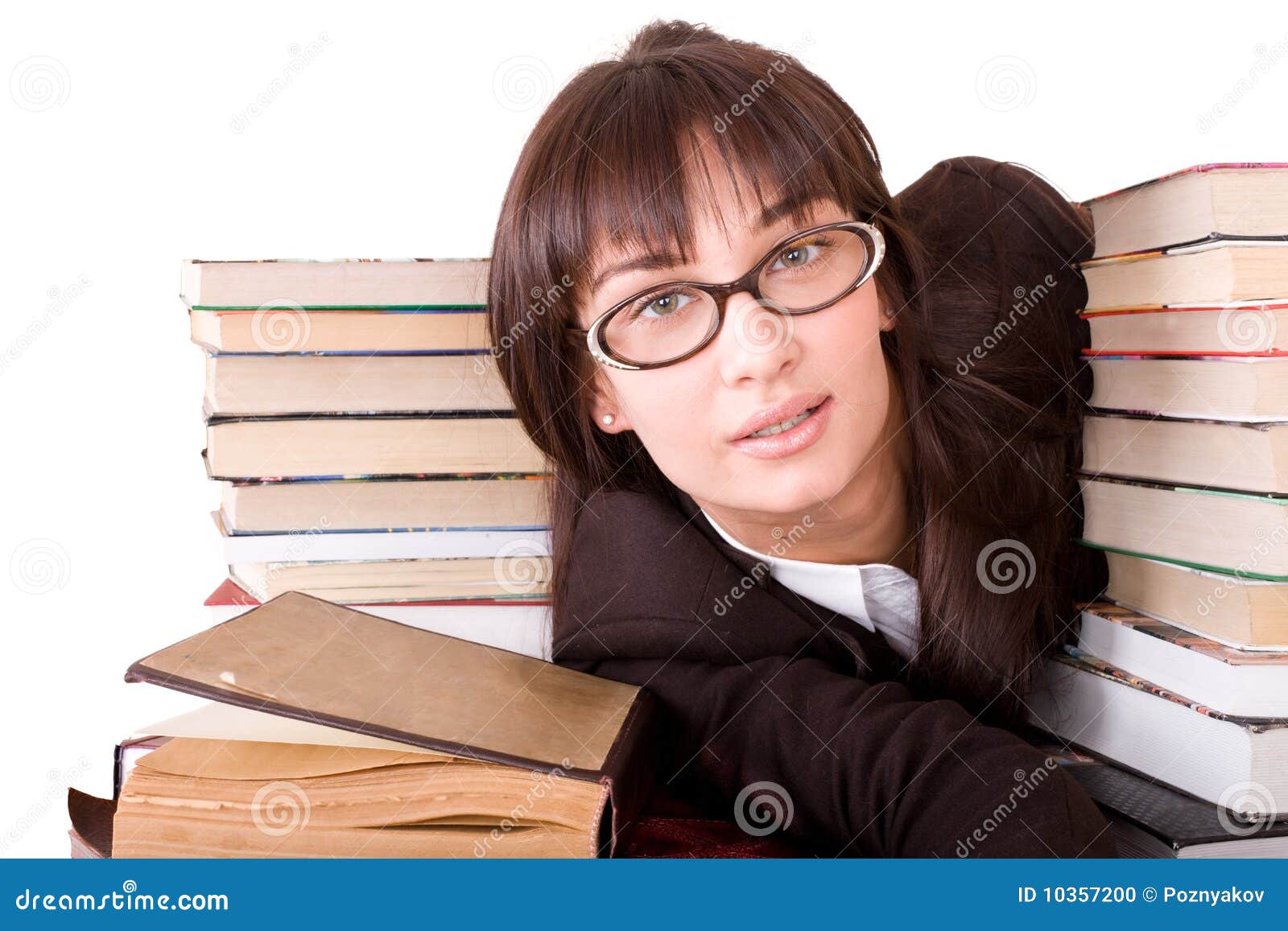 Clever Girl. Girl School Pupil Wear Formal Style Jacket Yellow ...