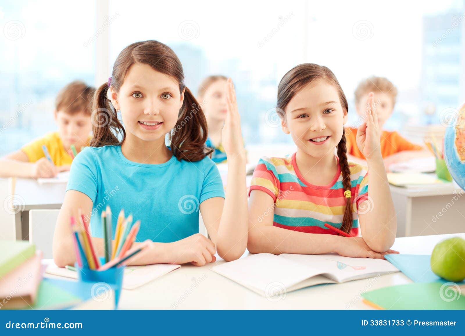 Clever girls stock image. Image of cute, grade, beautiful - 33831733 Clever girls stock image. Image of cute, grade, beautiful - 33831733