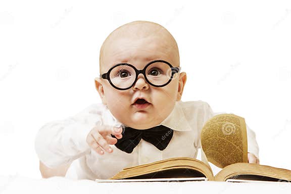 Clever kid stock photo. Image of caucasian, face, study - 26415278