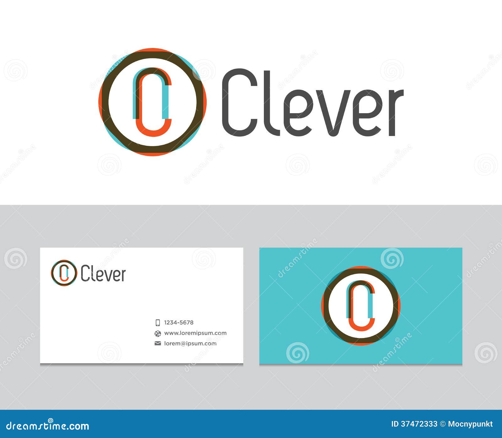 Clever logo stock vector. Illustration of icon, interactive - 37472333