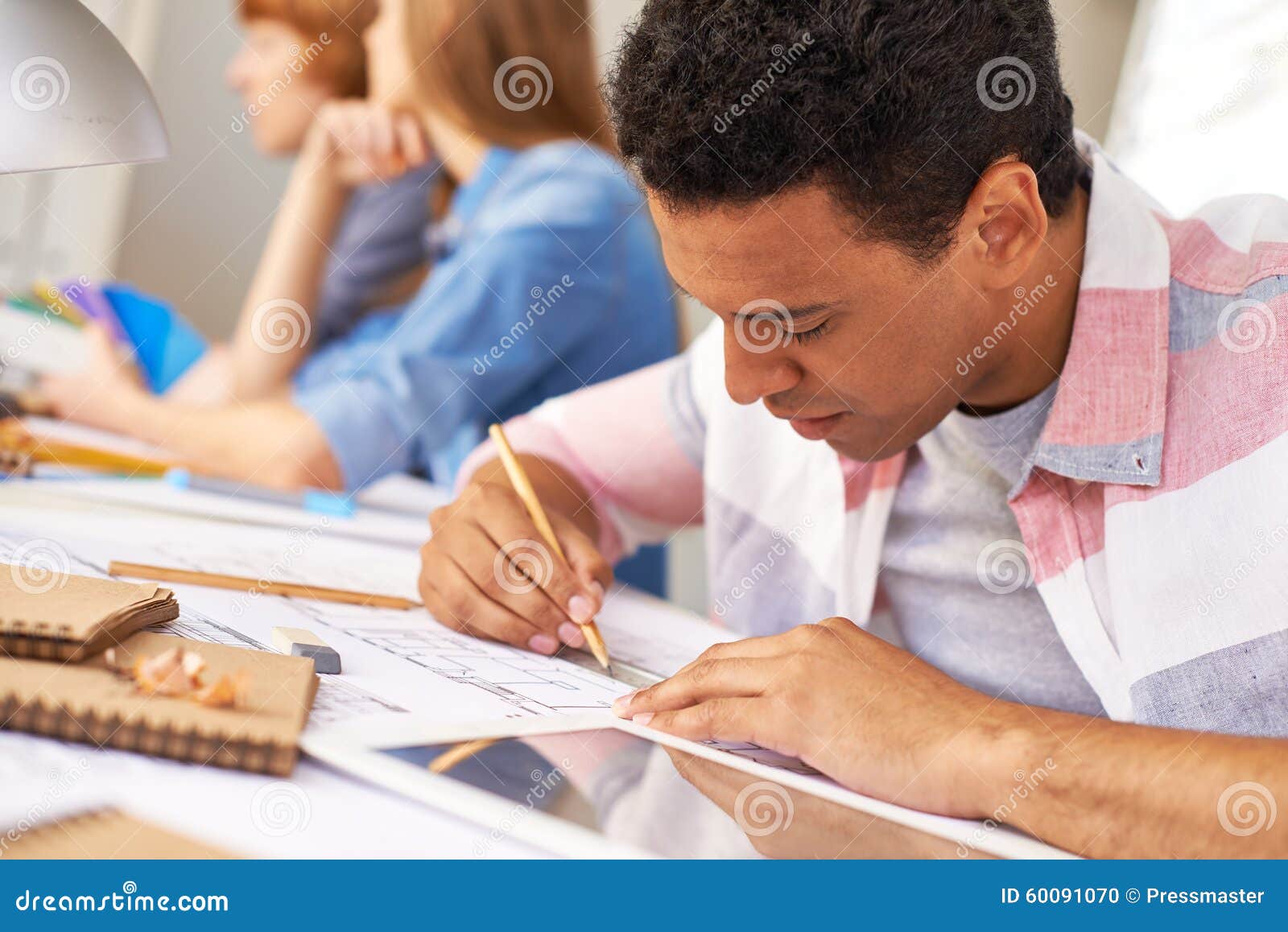 Clever student stock photo. Image of latino, modern, learner - 60091070