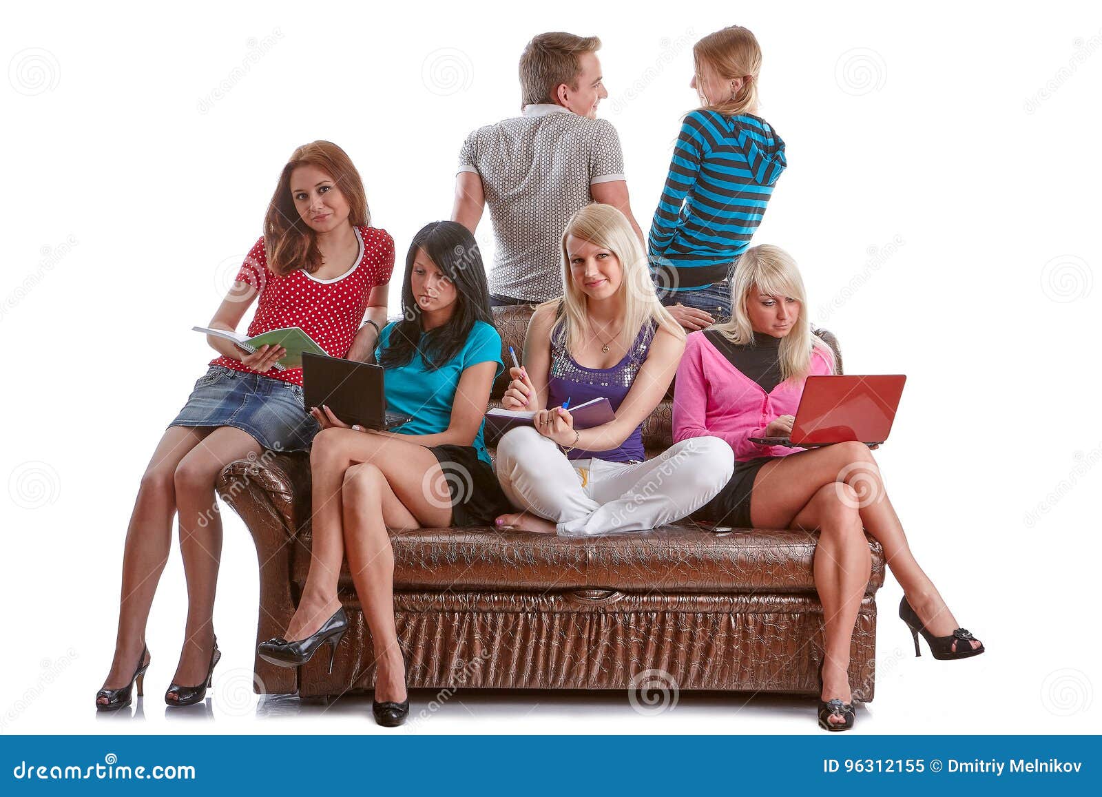 Clever students. stock image. Image of learning, sitting - 96312155