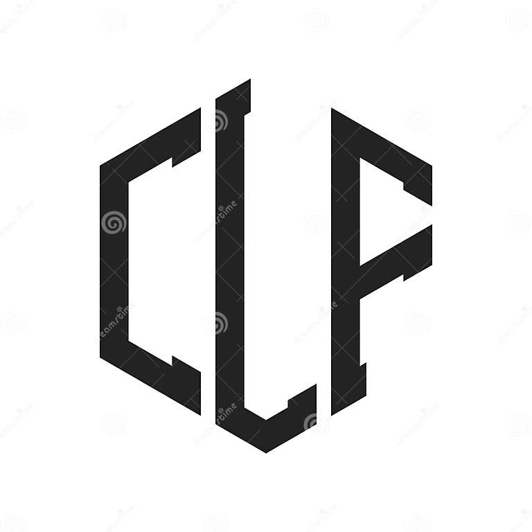 CLF Logo Design. Initial Letter CLF Monogram Logo Using Hexagon Shape ...