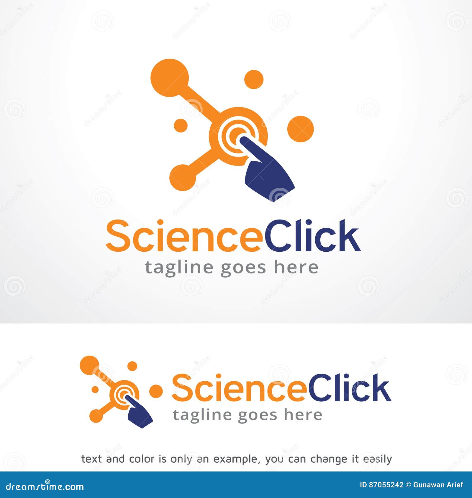 Clic Logo Template Design Vector De La Science Illustration de Vecteur ...