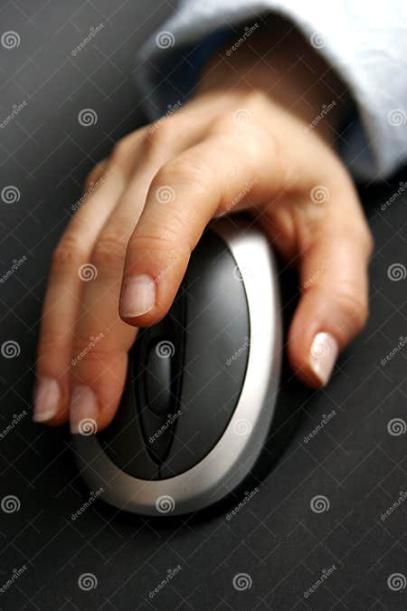 Click stock photo. Image of mouse, click, work, hand, scroll - 354618