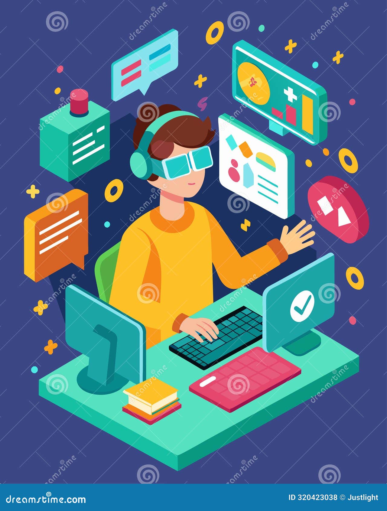 With the Click of a Button Students Enter a Virtual Reality Coding ...