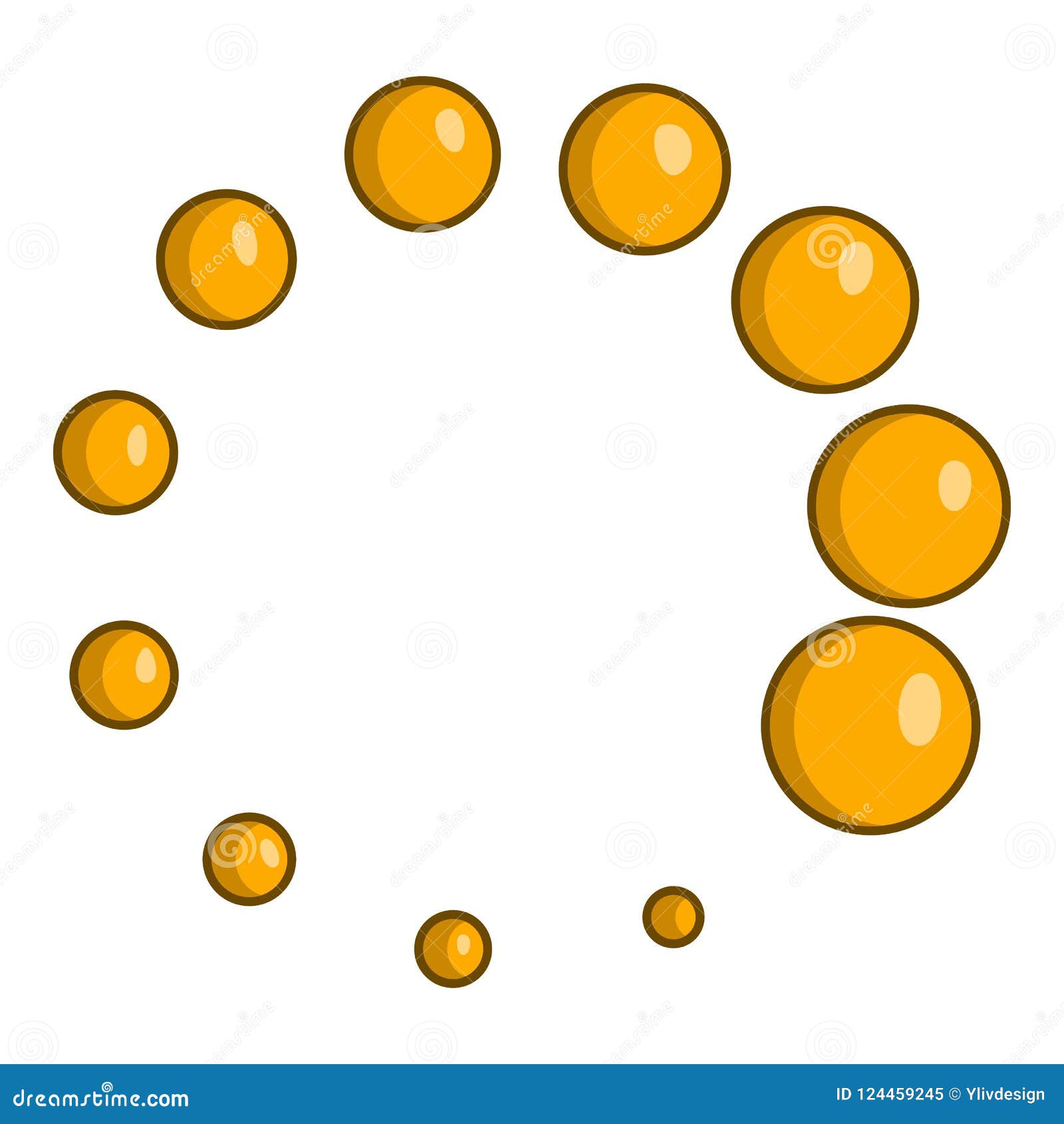 Click Circle Icon, Cartoon Style Stock Illustration - Illustration of ... Click Circle Icon, Cartoon Style Stock Illustration - Illustration of ...
