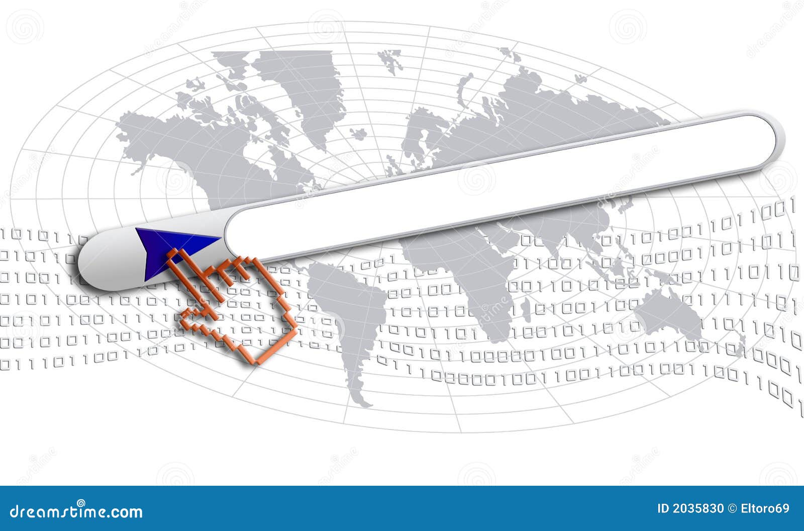 Click and go stock illustration. Illustration of click - 2035830