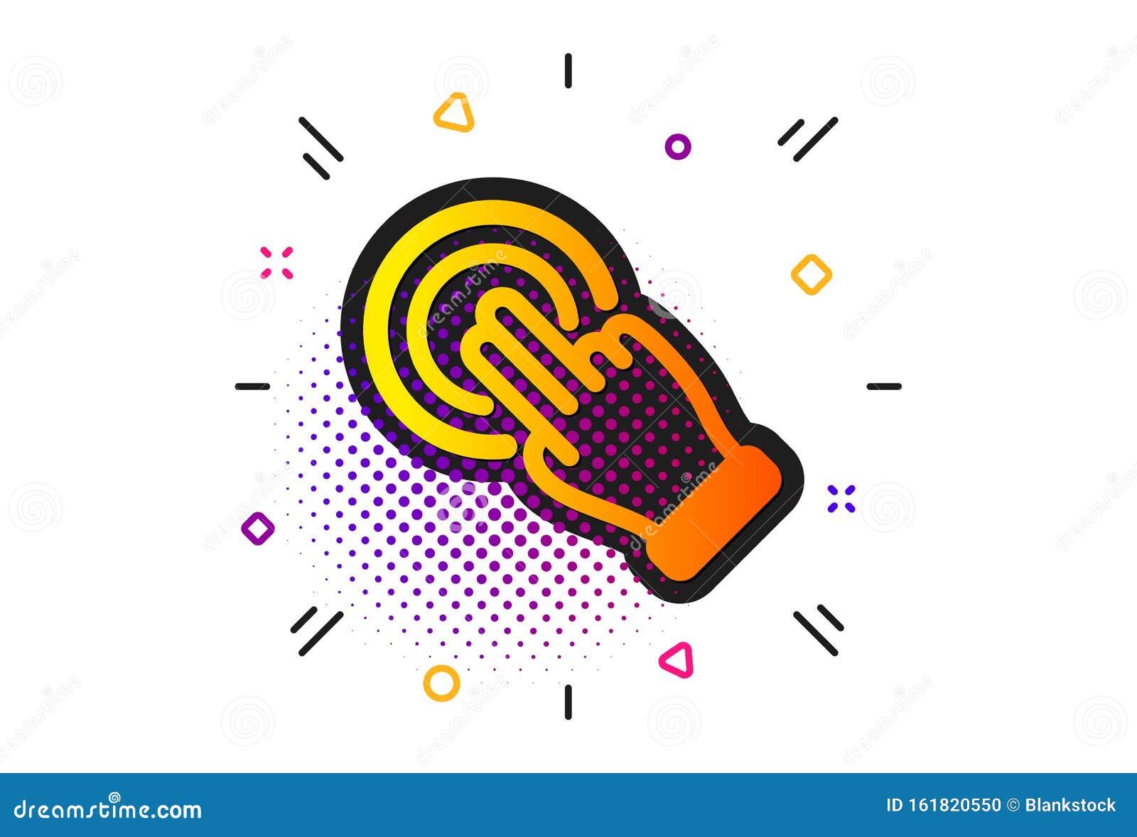 Touchscreen Gesture Icon. Click Hand Sign. Push Action. Vector Stock ... Touchscreen Gesture Icon. Click Hand Sign. Push Action. Vector Stock ...