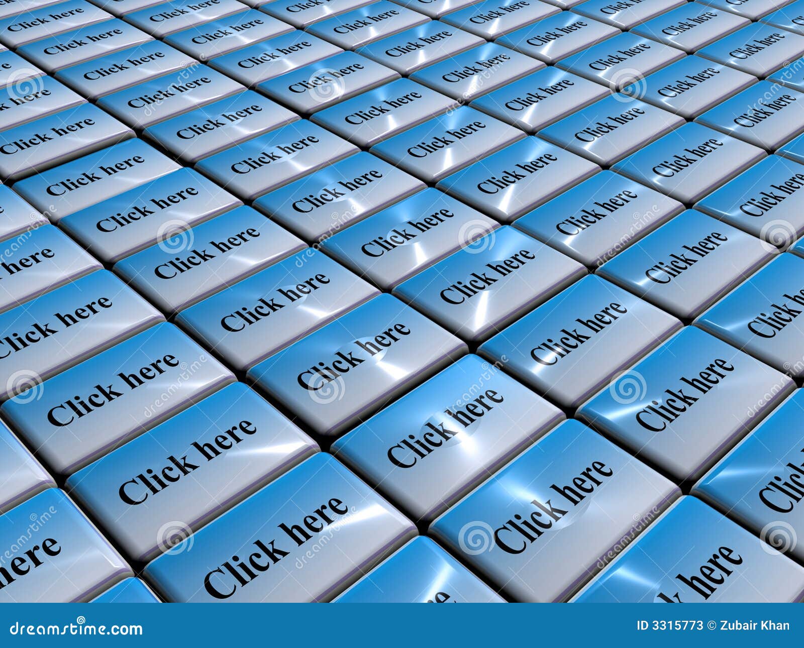 Click Here stock illustration. Illustration of button - 3315773