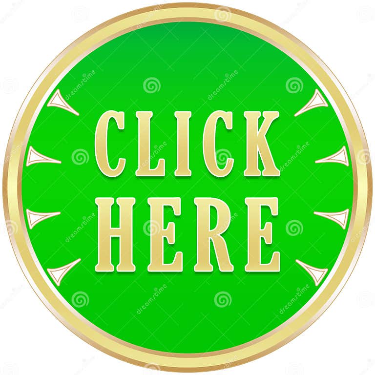 Click here button stock illustration. Illustration of glossy - 87745688