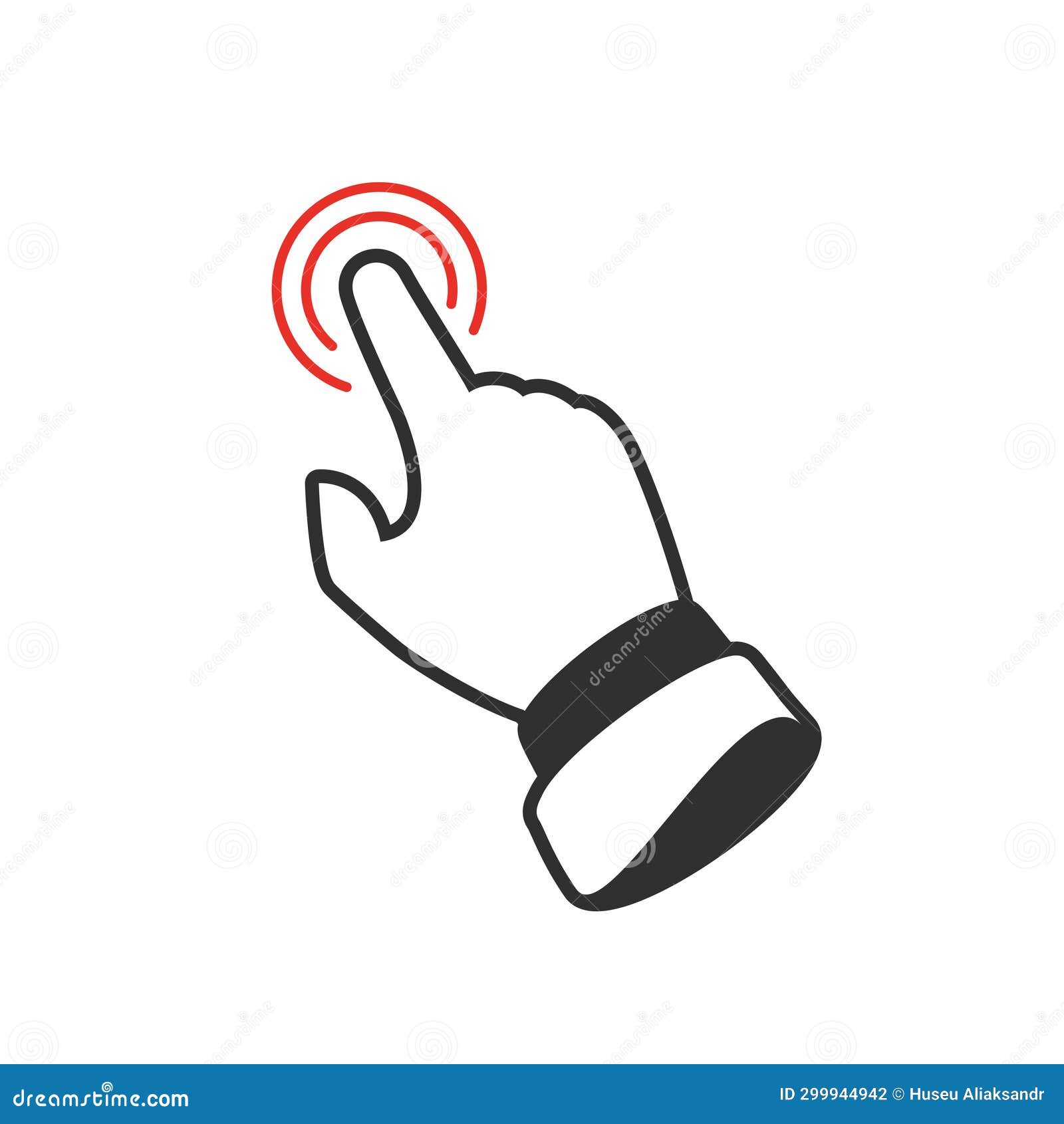 Click here the buttons stock illustration. Illustration of choice ...