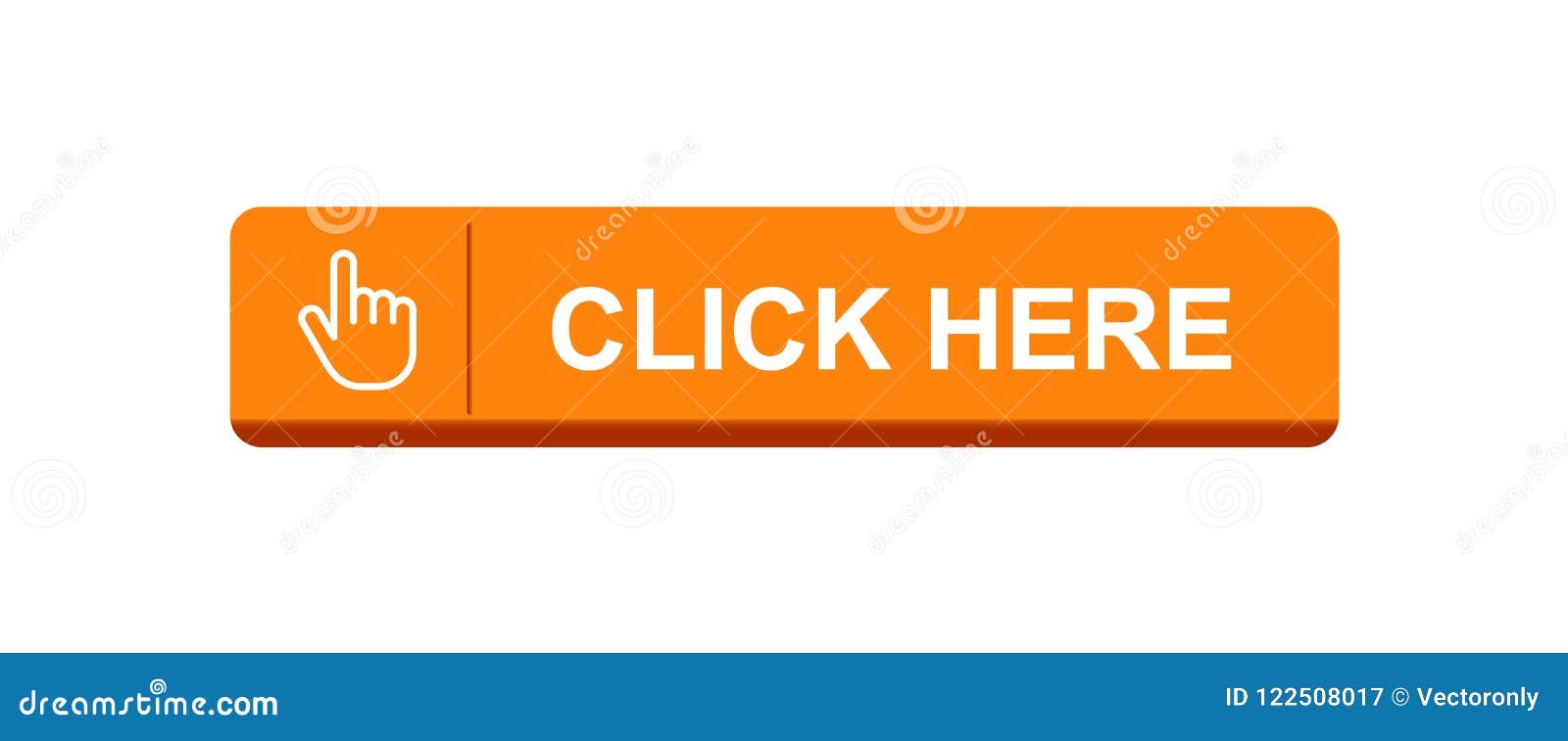 Click here stock illustration. Illustration of clip - 122508017