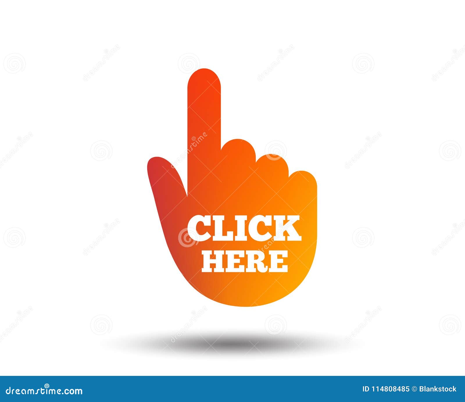 Click Here Hand Sign Icon. Press Button Stock Vector - Illustration of ... Click Here Hand Sign Icon. Press Button Stock Vector - Illustration of ...