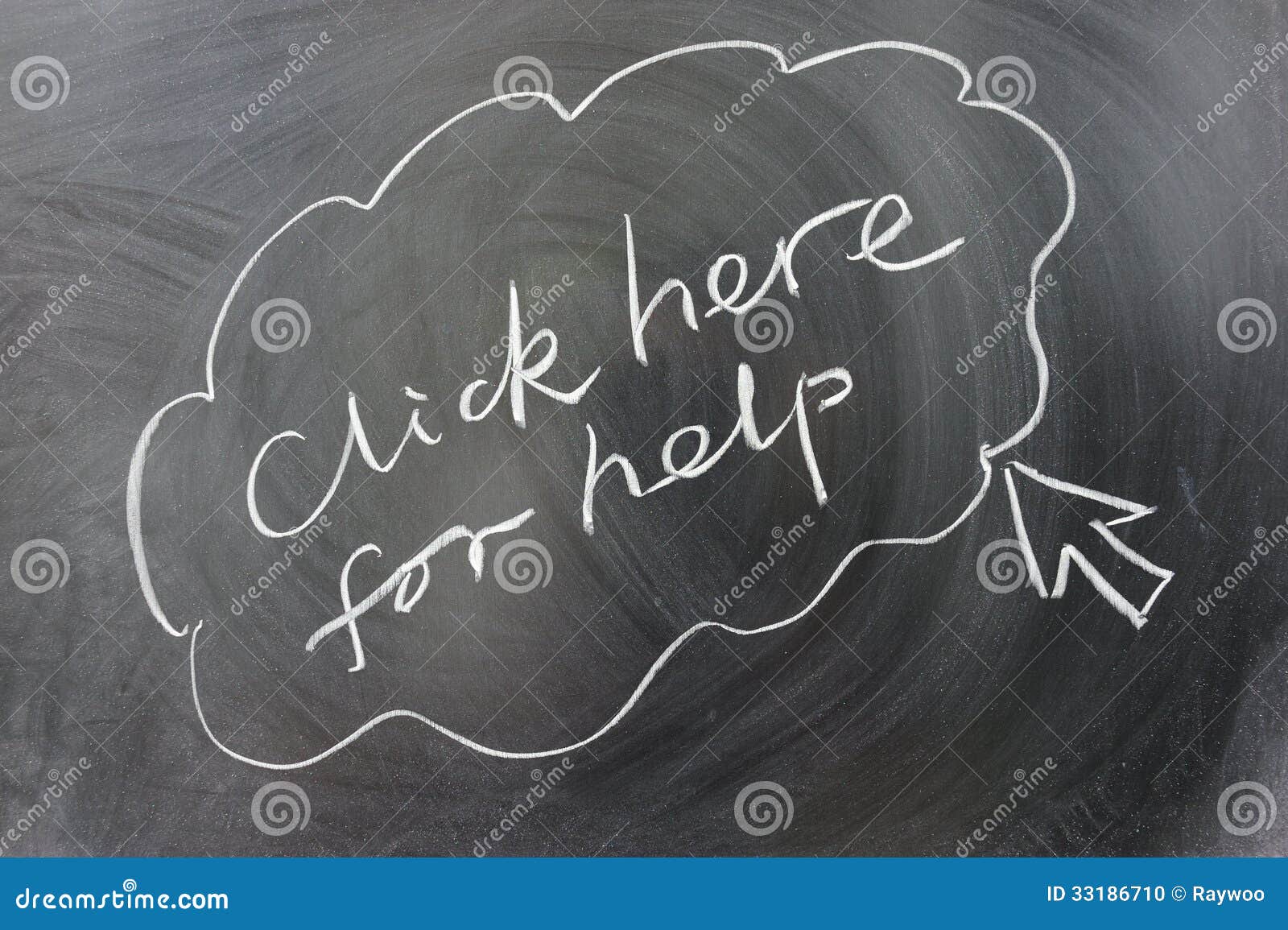 Click here for help stock photo. Image of black, help - 33186710