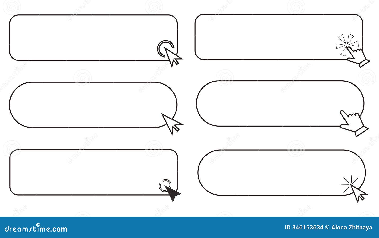 Cut Here Line Icon Pack Symbol. Paper Cut Icon With Dotted Line ...