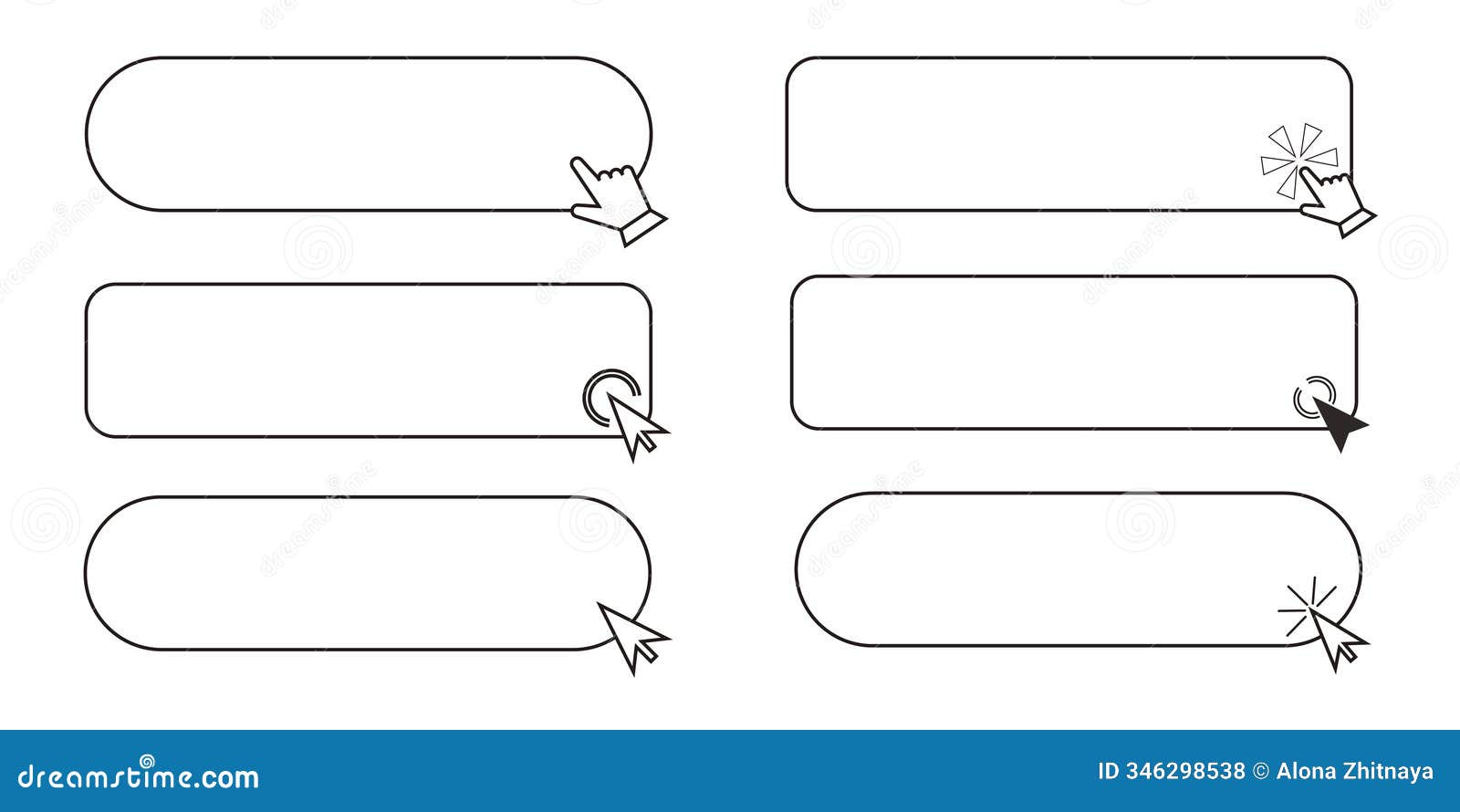 Cut Here Line Icon Pack Symbol. Paper Cut Icon With Dotted Line ...