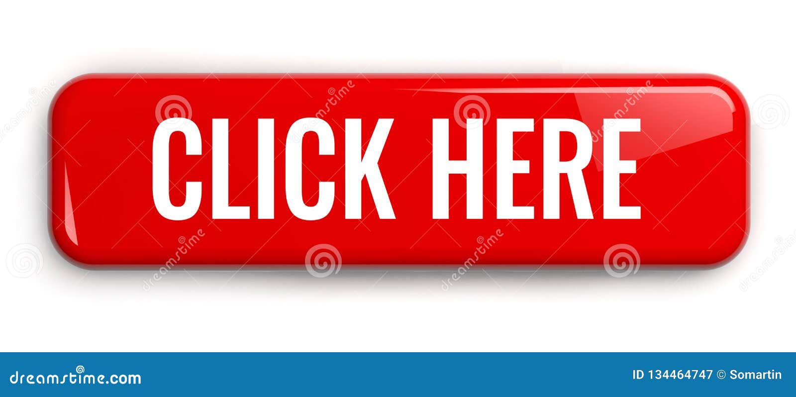Click Here Red Rectangle Button Stock Illustration - Illustration of ...