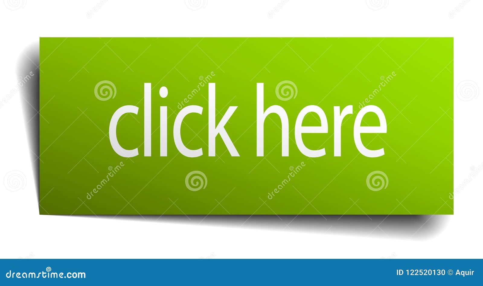 Click here sign stock vector. Illustration of notice - 122520130