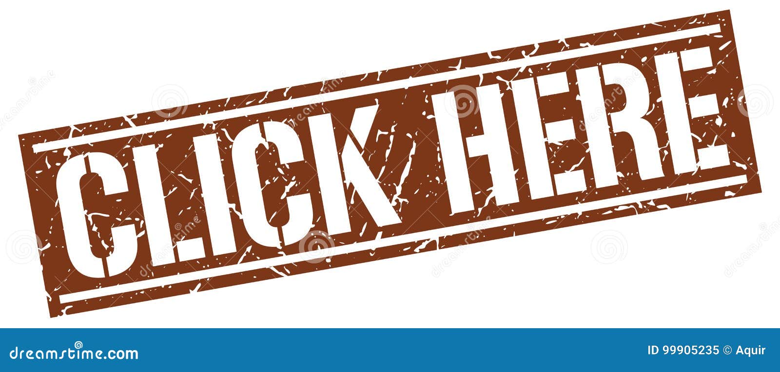 Click here stamp stock vector. Illustration of peeler - 99905235