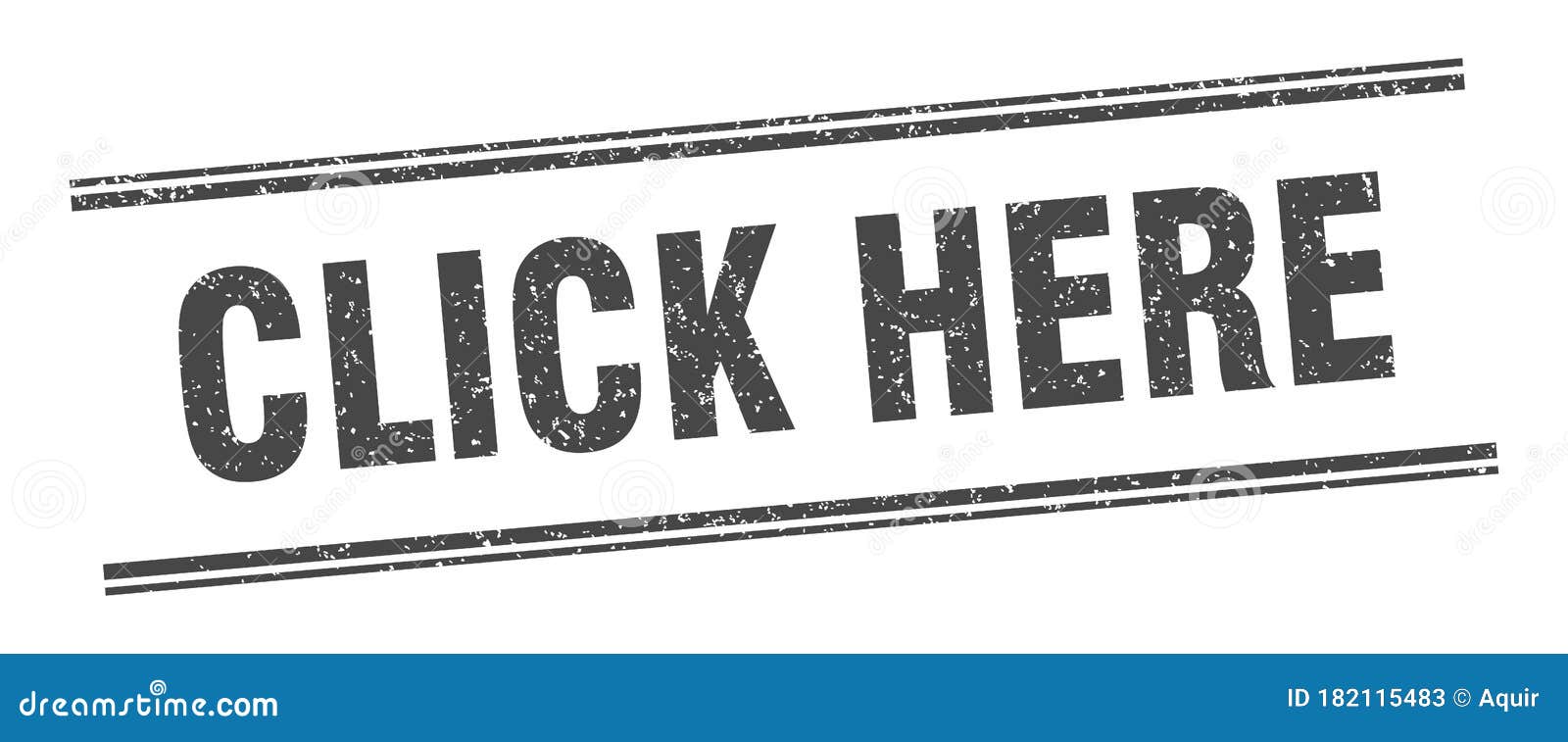 Click Here Stamp. Click Here Square Grunge Sign Stock Vector ...