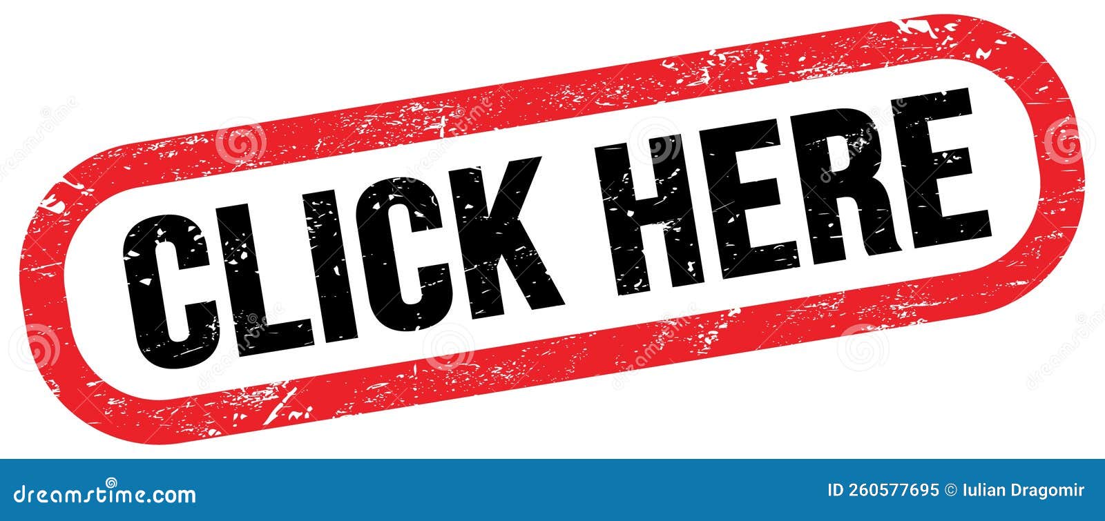 CLICK HERE, Text Written on Red-black Stamp Sign Stock Illustration ...