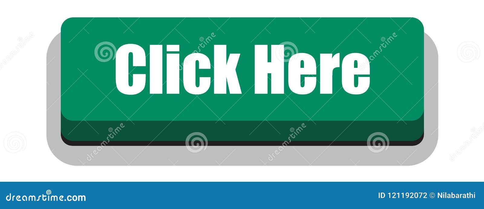 Click here button green stock illustration. Illustration of background ...