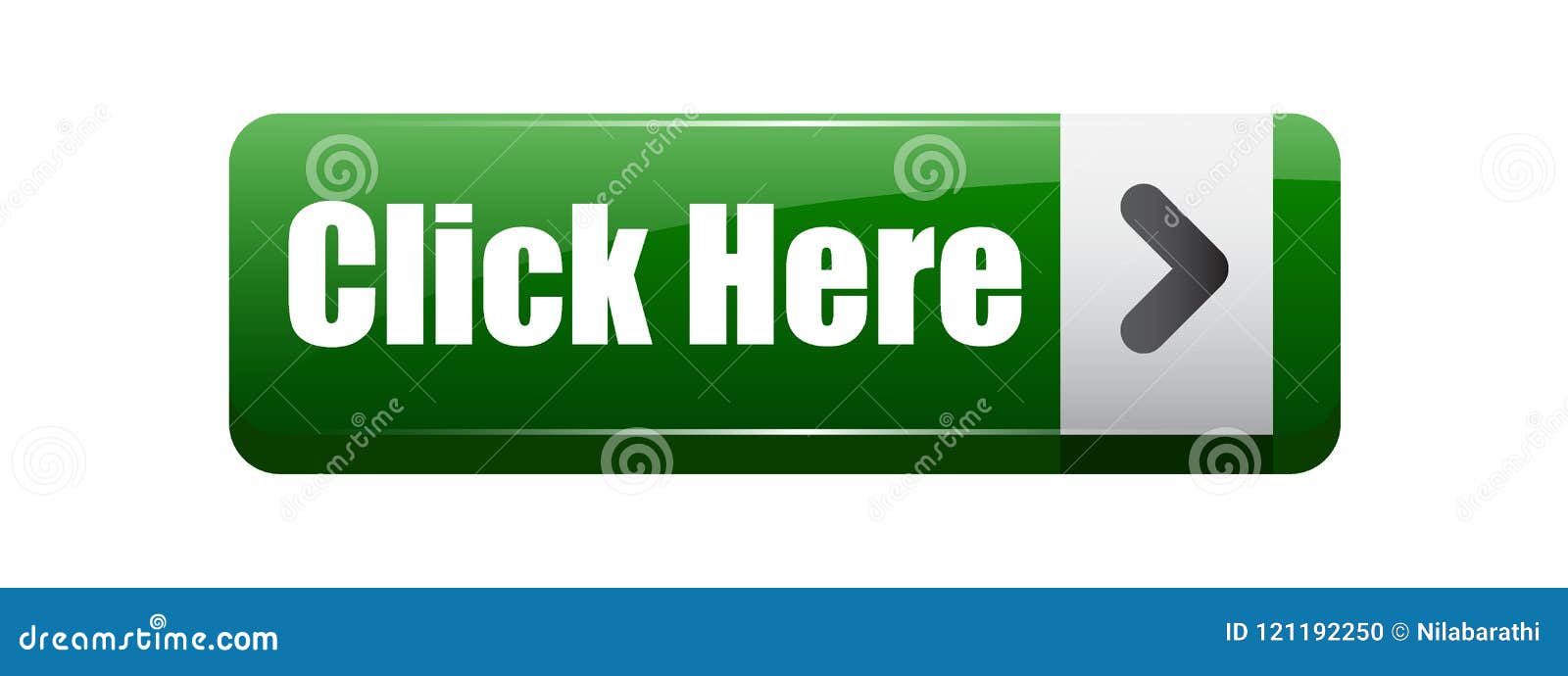 Click here button green stock illustration. Illustration of isolated ...