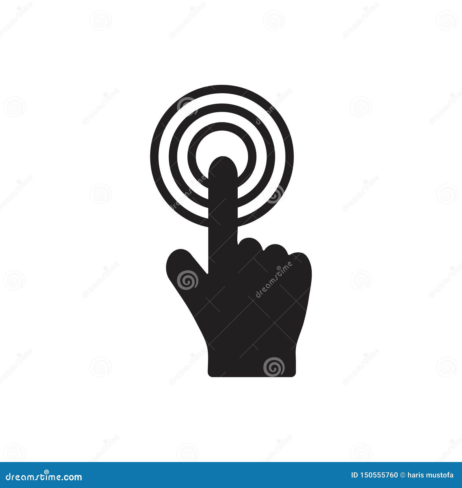 Click Icon Design Template Vector Illustration Isolated Stock Vector ...
