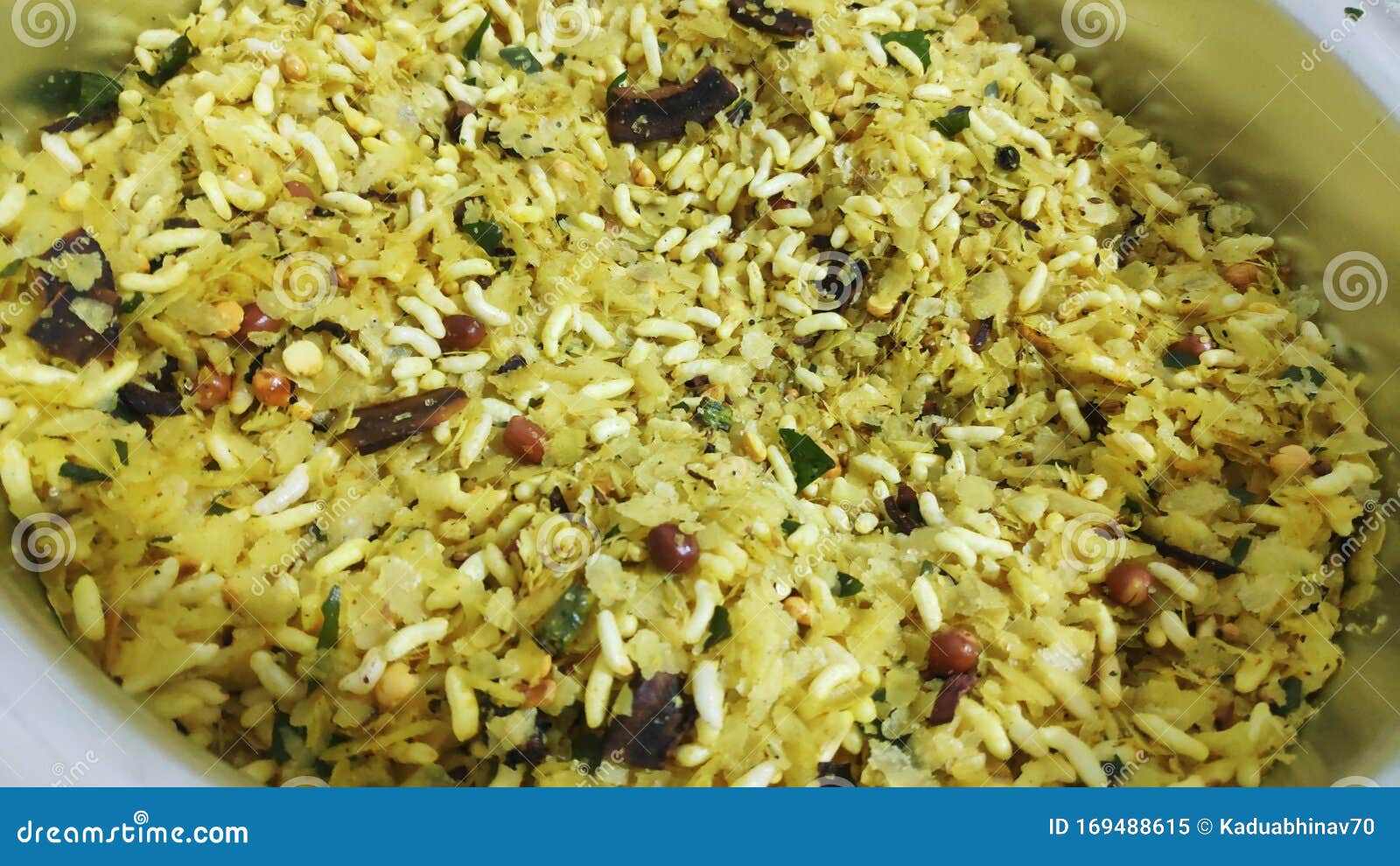 A Click of Indian Snack Chivda Stock Image - Image of snack, chivda ...