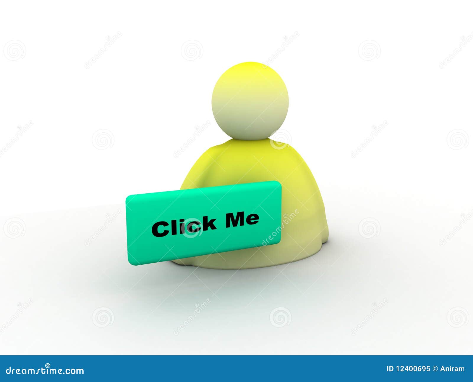 Click me icon stock illustration. Illustration of appeal - 12400695