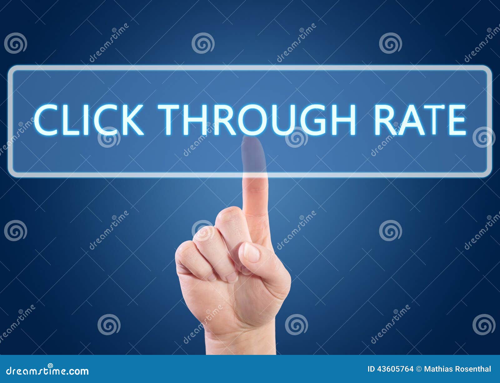 Click through Rate stock illustration. Illustration of management ...