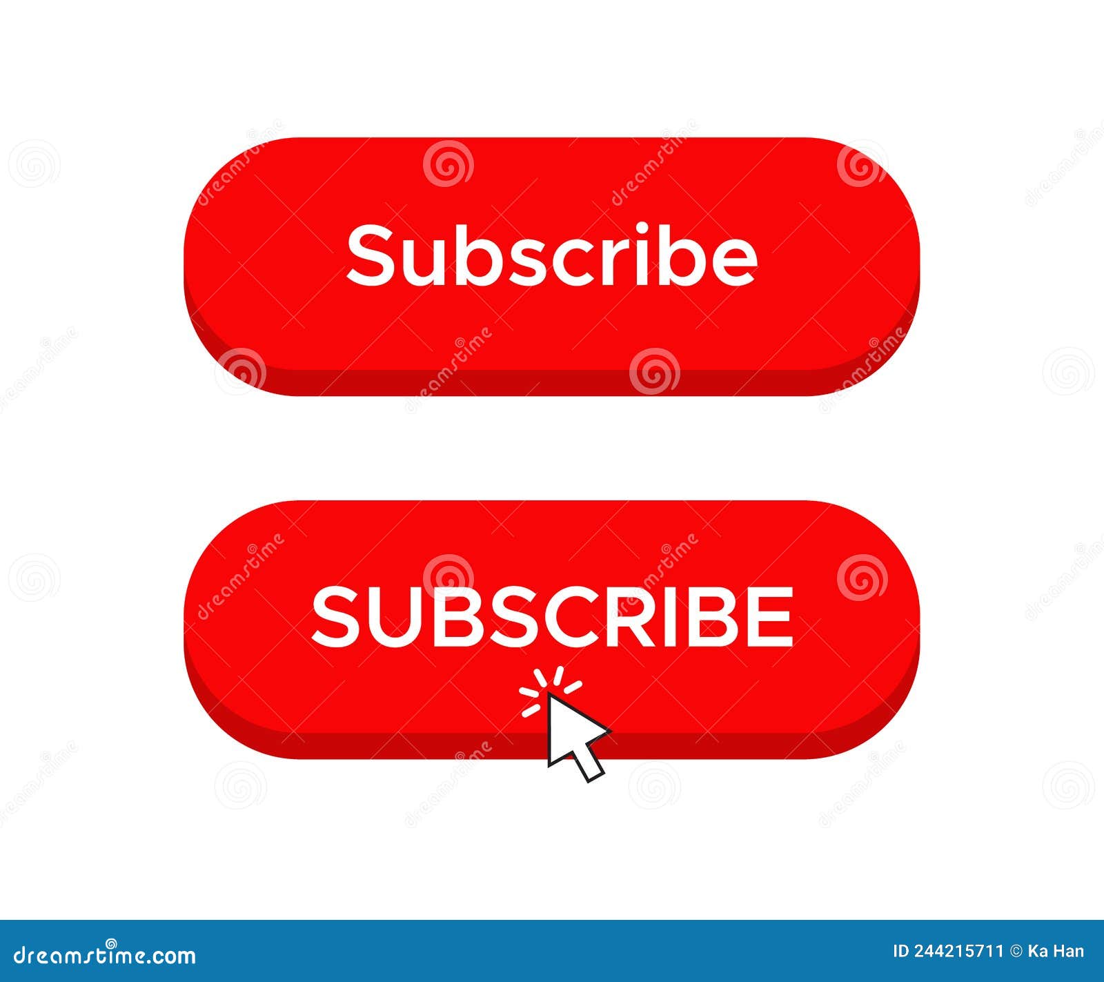 Click Subscribe Button Icon Vector Illustration Stock Vector ... Click Subscribe Button Icon Vector Illustration Stock Vector ...