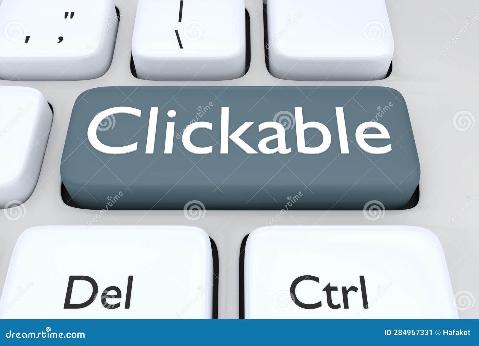 CLICKABLE - Computer Concept Stock Illustration - Illustration of ...