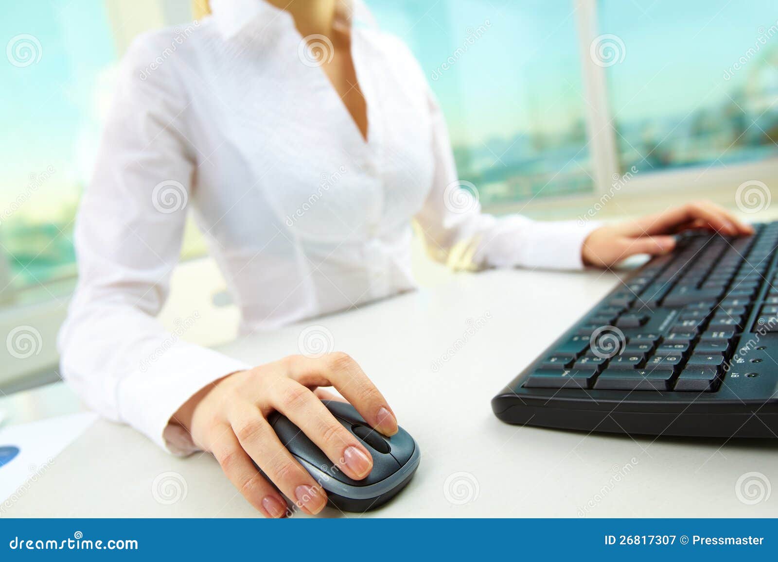Clicking stock image. Image of black, communicate, computer - 26817307