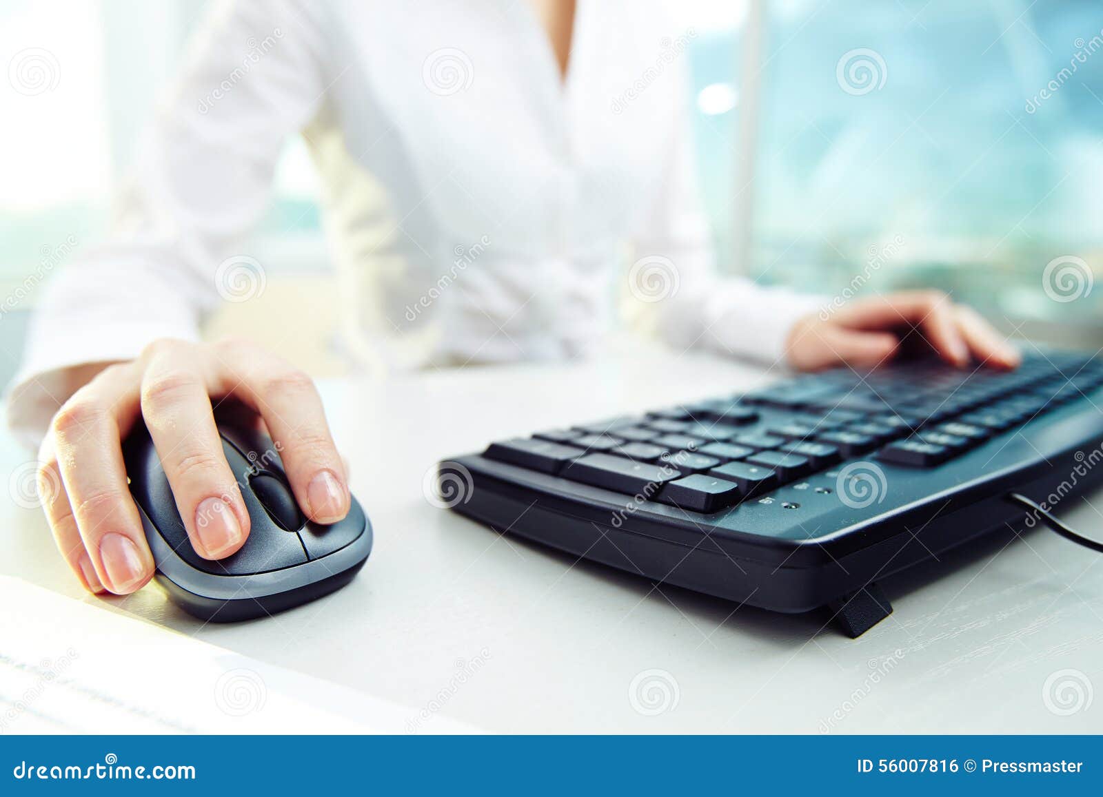 Clicking stock photo. Image of fingernail, technology - 56007816