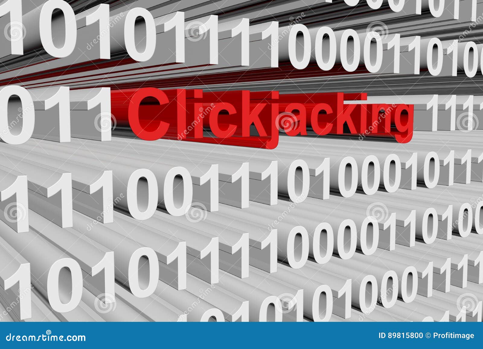 Clickjacking stock illustration. Illustration of technology - 89815800