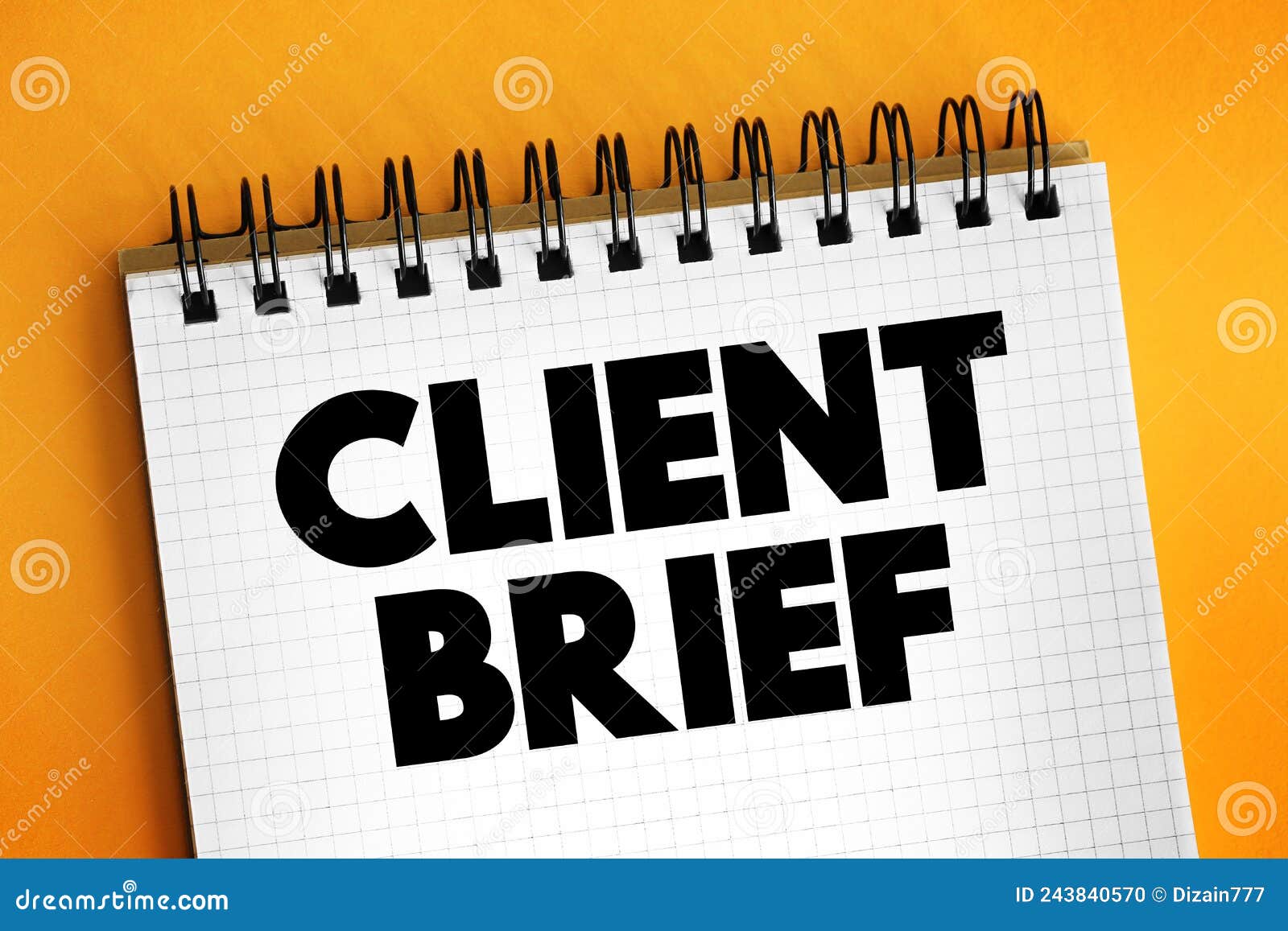 Client Brief - Document that Outlines the Requirements and Scope of a ...