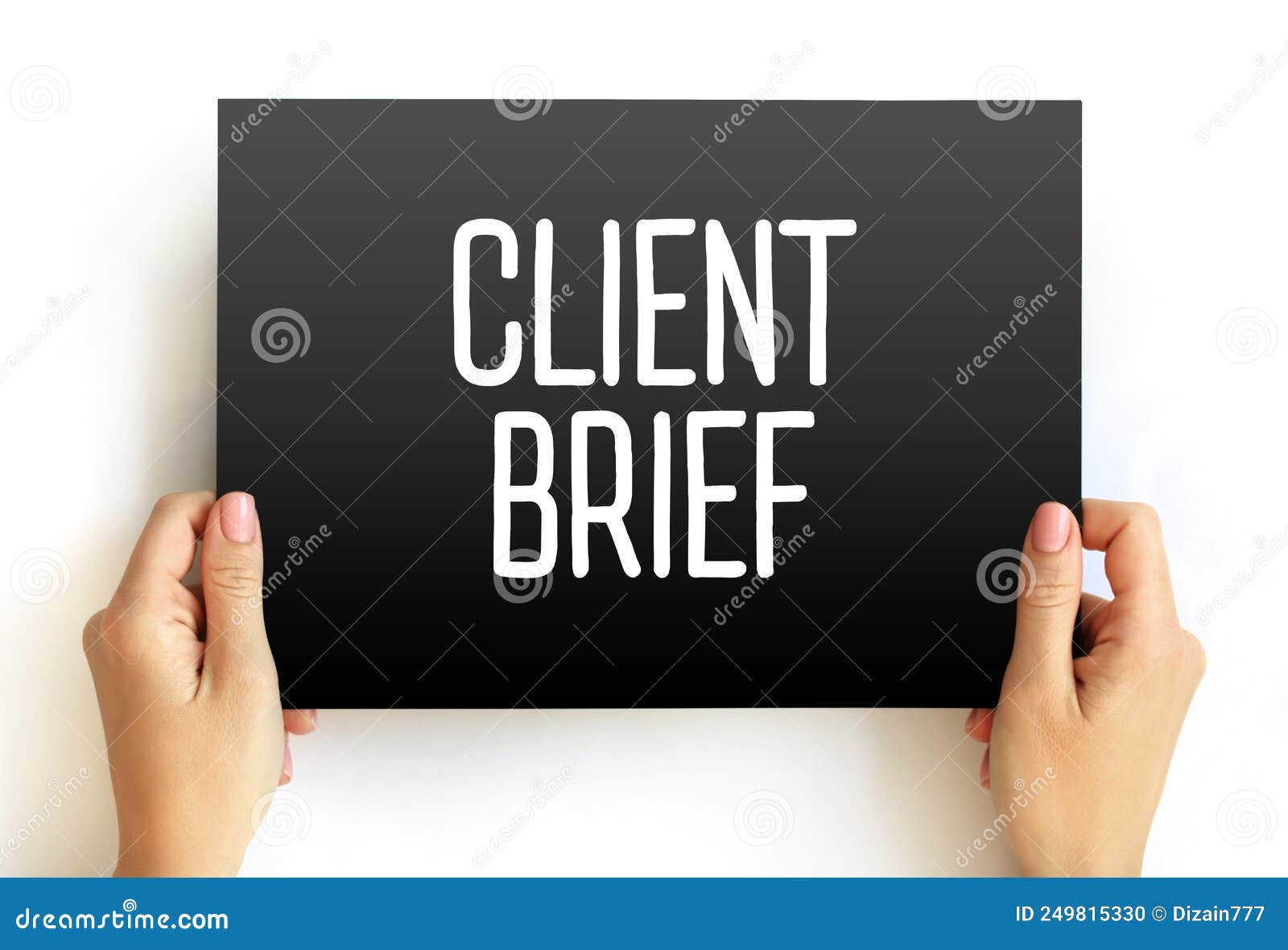 Client Brief - Document that Outlines the Requirements and Scope of a ...