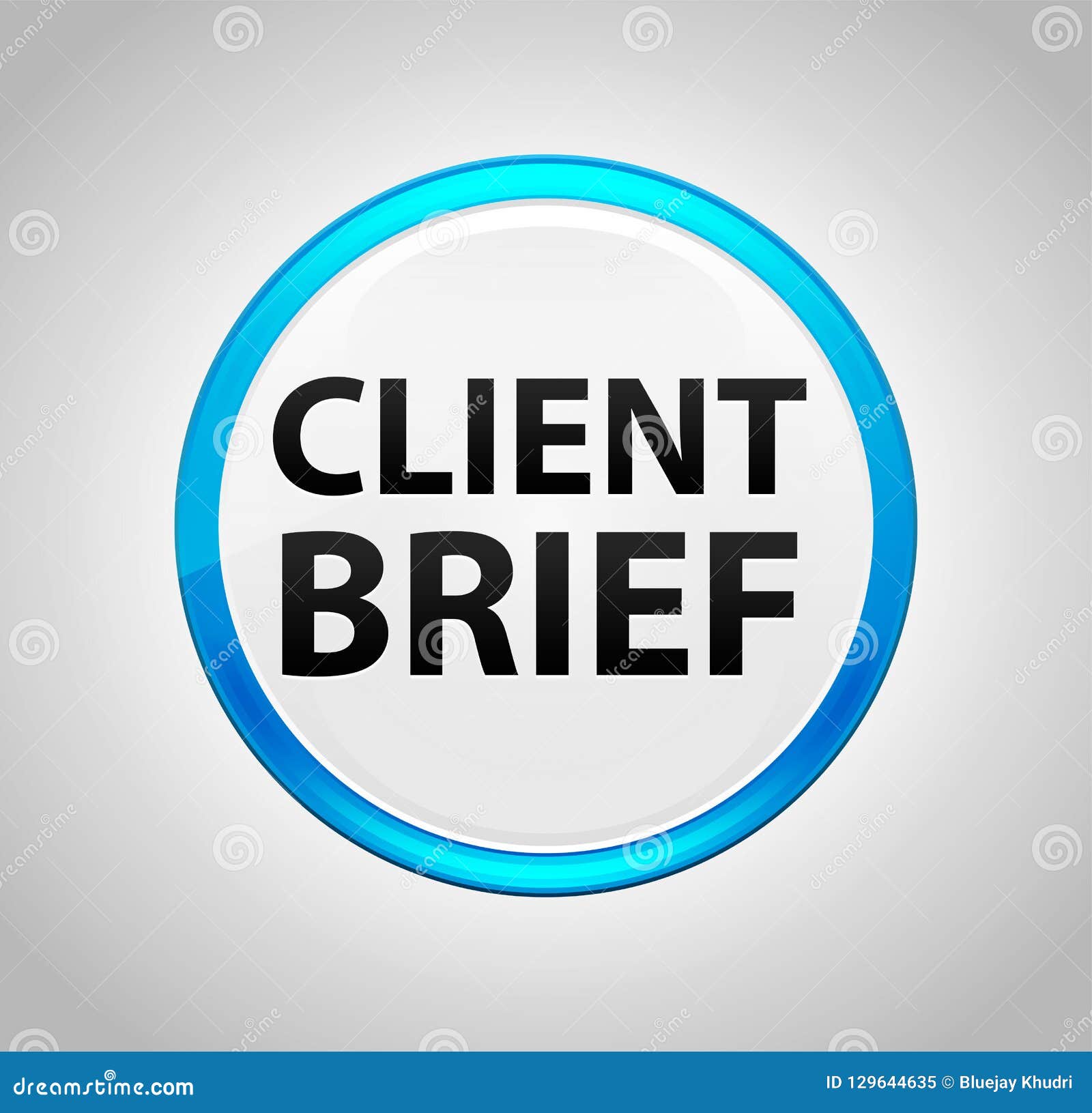 Client Brief Icon Thin Line Style. Symbol From Online Marketing Icons ...