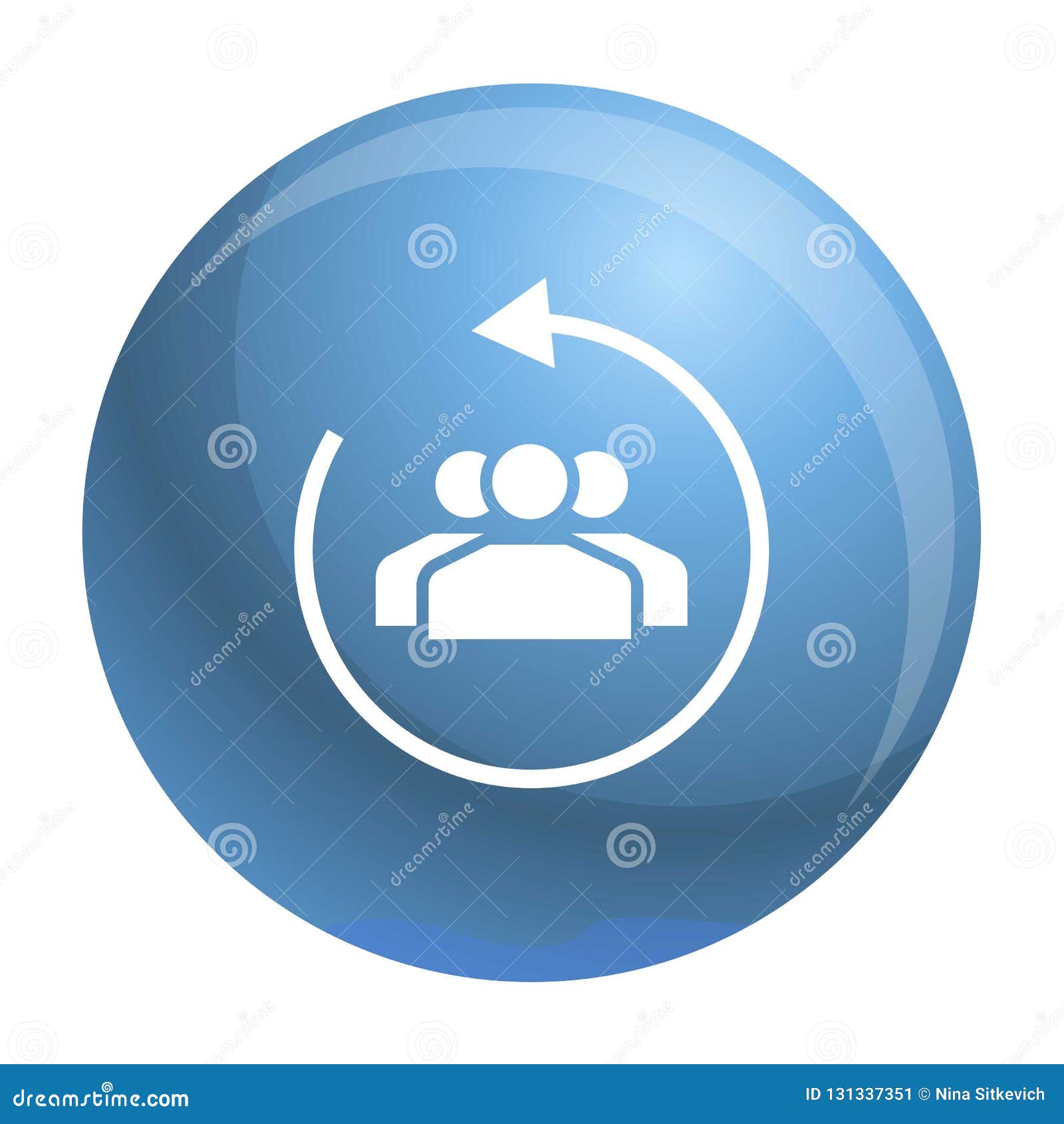 Client Care Icon, Simple Style Stock Vector - Illustration of customer ...