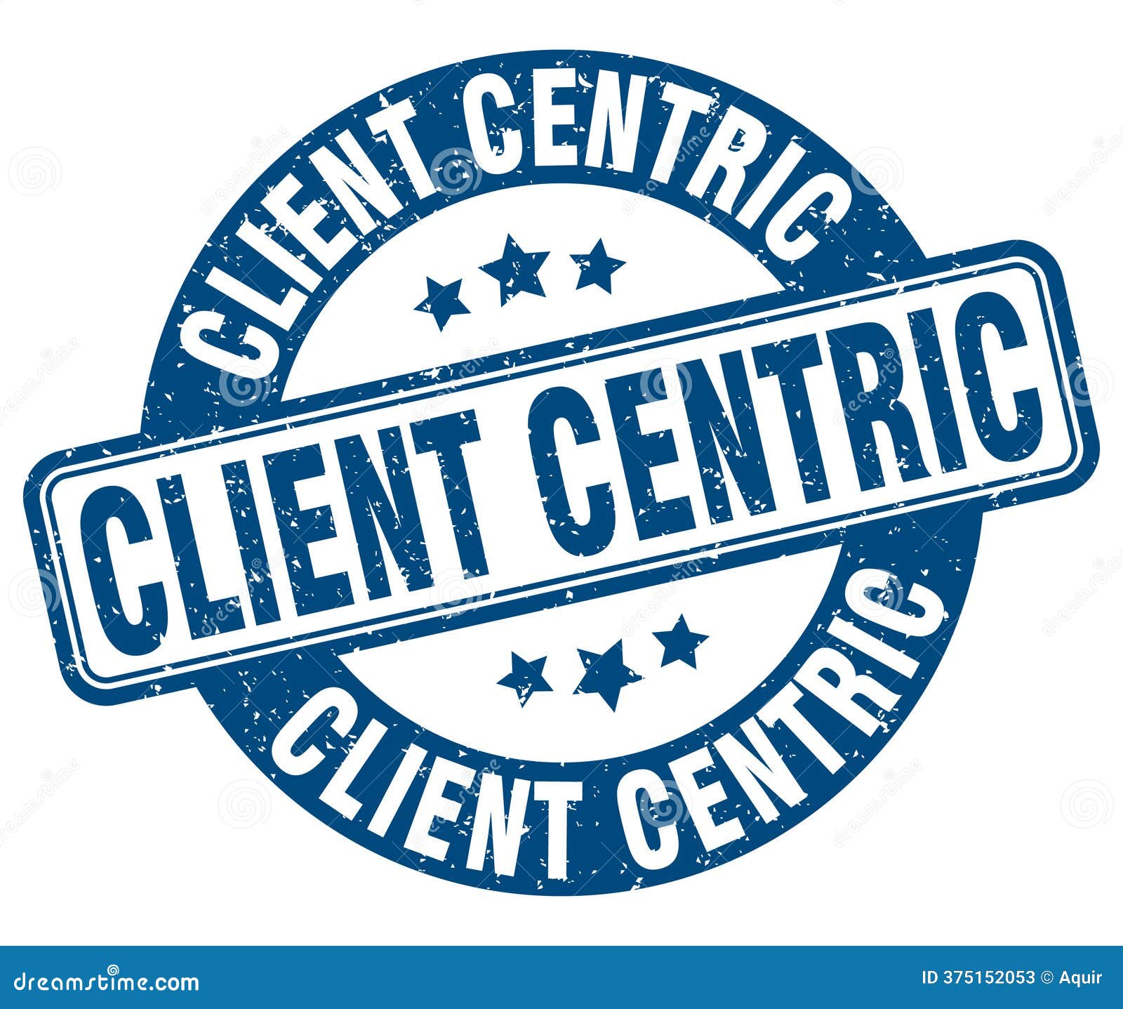 Client Centric Sticker. Client Centric Label Vector Illustration ...